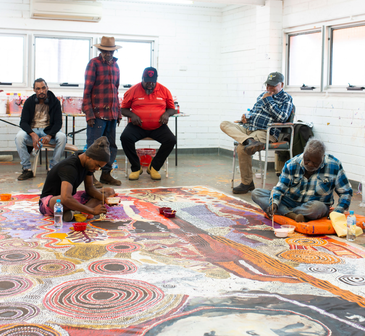 Regional Collaborative Paintings | APY Art Centre Collective
